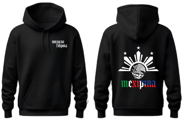 Adult Hoodie Flag print Mexipina – MexipinoOfficial